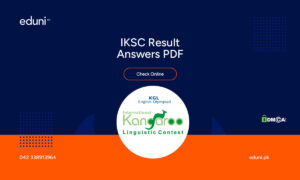 IKSC Result 2024 Answers PDF - iksc.kangaroo.org.pk
